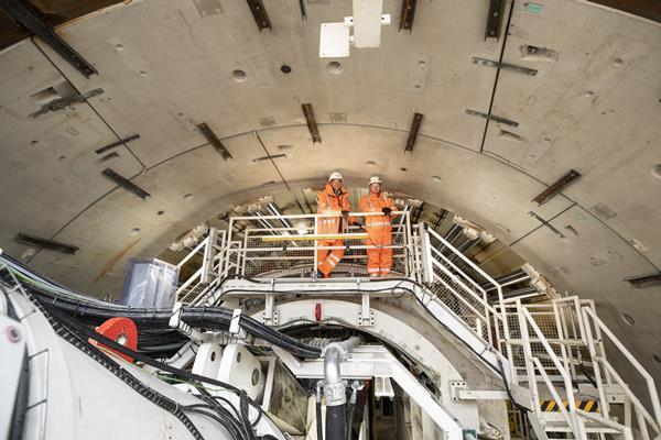 In pictures: HS2 launches second London tunnel boring machine | News ...
